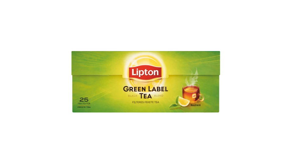 Lipton Green Label tea 25x1,5g - Orbico Hungary Kft ...