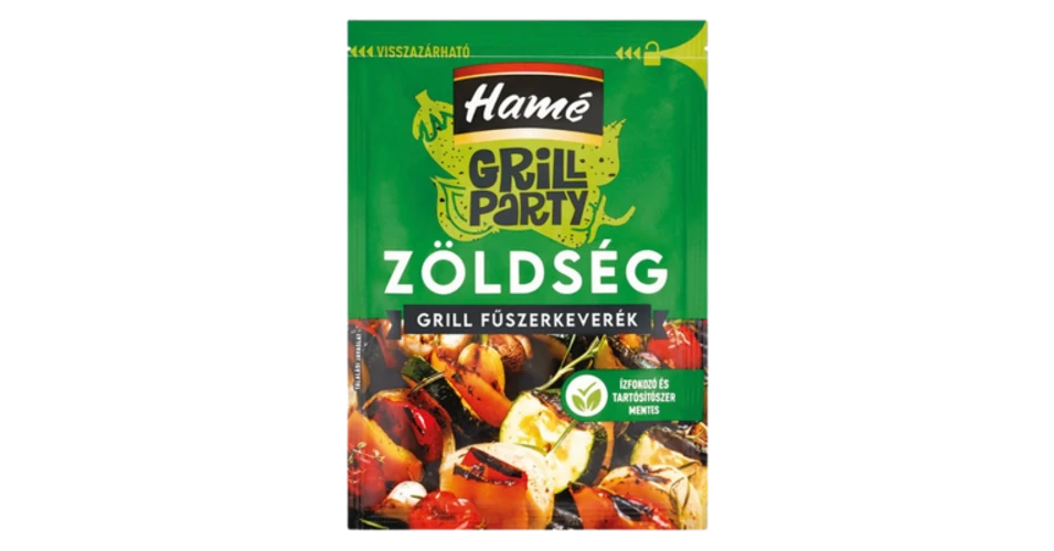 Hamé Grill Party zöldség grill fűszer 25g - Hamé Hungária Kft ...