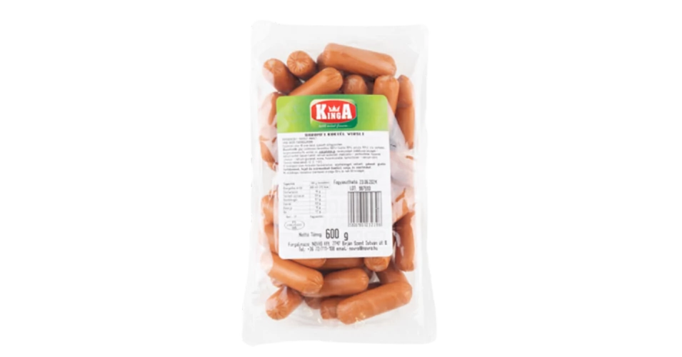 .Kinga koktél virsli 600g vg. - NOVRO Kft. - Élelmiszerrendelés és ...